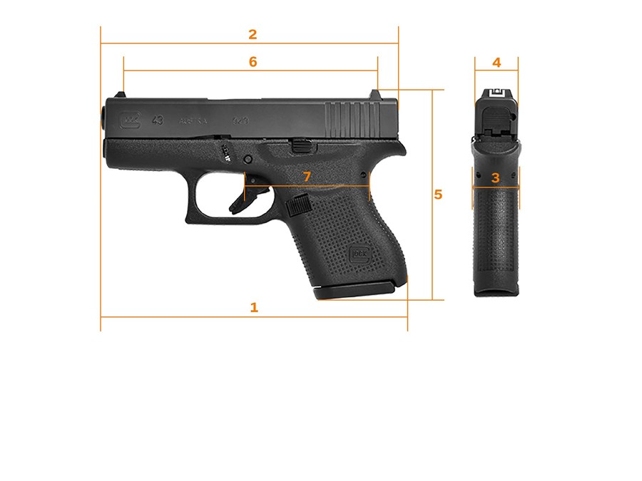 Glock 43 9MM - Andrews Arms LLC