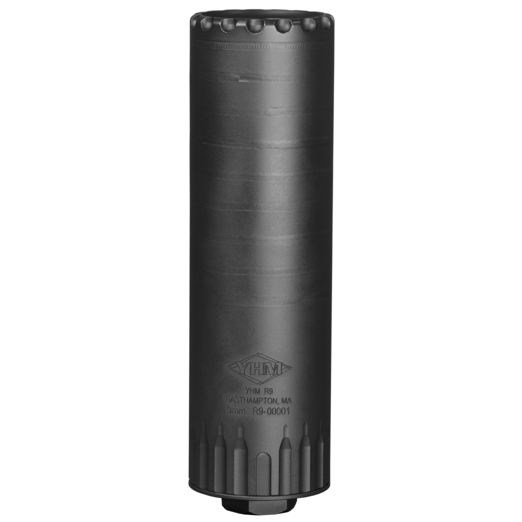 YHM R9, 9MM Suppressor, Fixed Mount 1/2x28 - Andrews Arms LLC